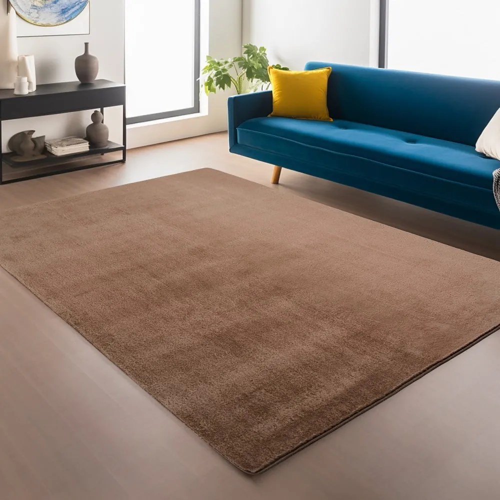 Pratelný koberec v terakotové barvě 60x100 cm Joy 1400 – Ayyildiz Carpets