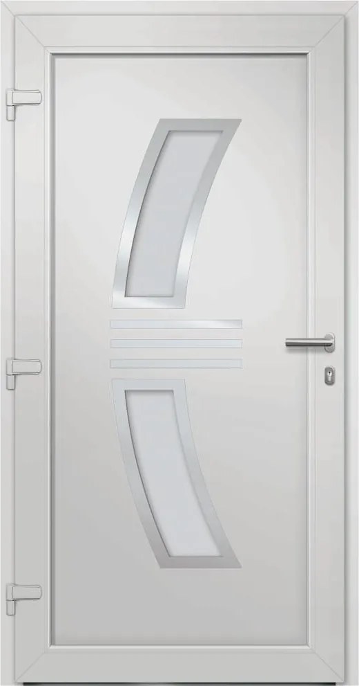 vidaXL Vchodové dveře 108 x 200 cm [3057573] Barva: antracitová