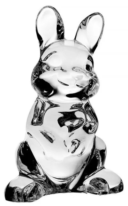 Figurka Zajíc, Crystal Bohemia, 10 cm