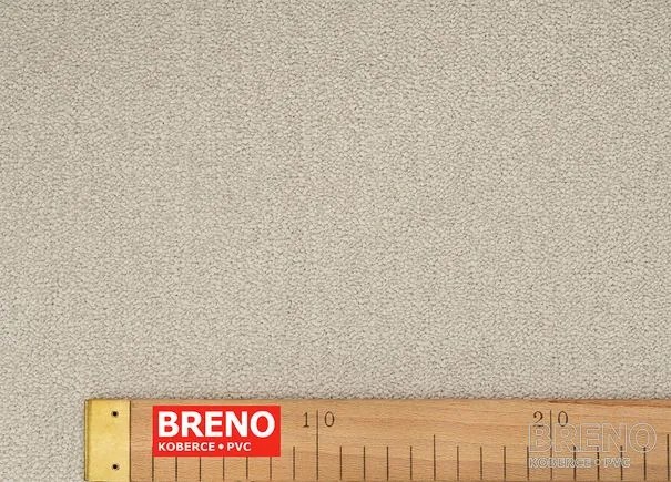 Breno Metrážový koberec GEMINI 33 béžový, šíře 400 cm, Béžová