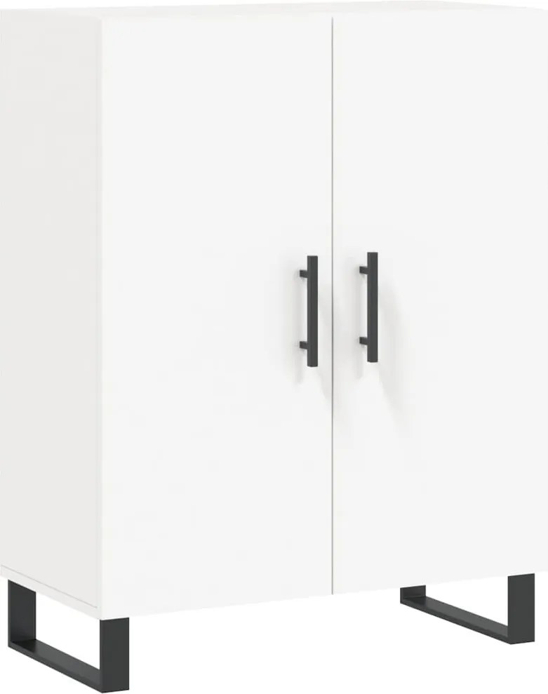 Skříň highboard bílá 69,5 x 34 x 180 cm kompozitní dřevo 3189277
