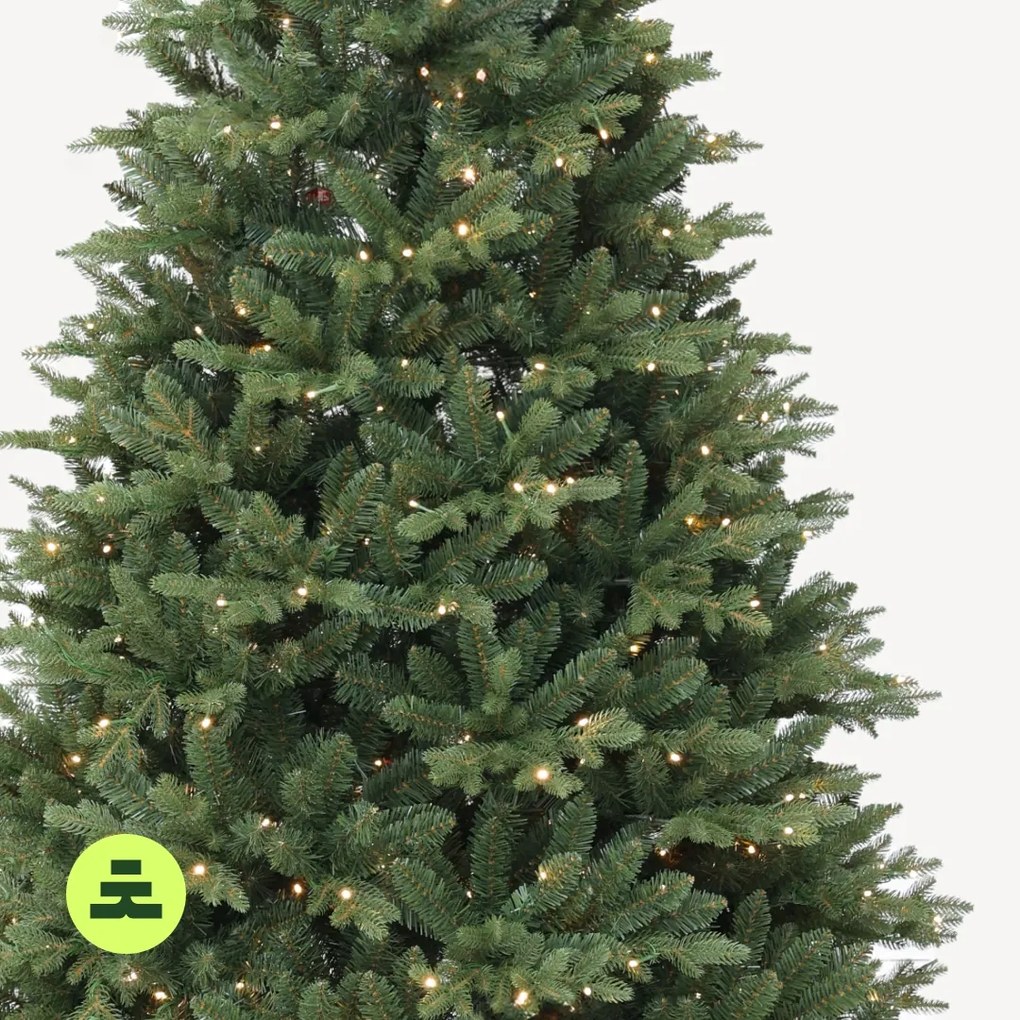 Smrk Přírodní 270 LED 150 cm