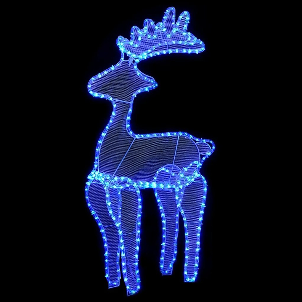 Sob vánoční dekorace s výpletem 306 LED diod 60 x 24 x 89 cm 329824