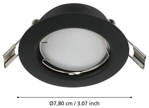 Eglo 900754 - SADA 3x LED Podhledové svítidlo PENETO 1xGU10/2,8W/230V