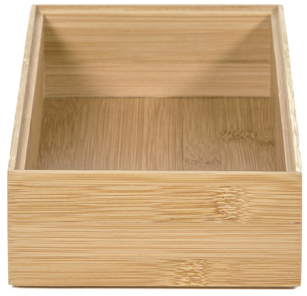 Úložný organizér Compactor Bamboo Box XXL - 30 x 15 x 6,5 cm