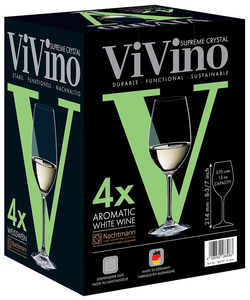 Sklenice Nachtmann ViVino na bílé víno 4ks 370ml 103742