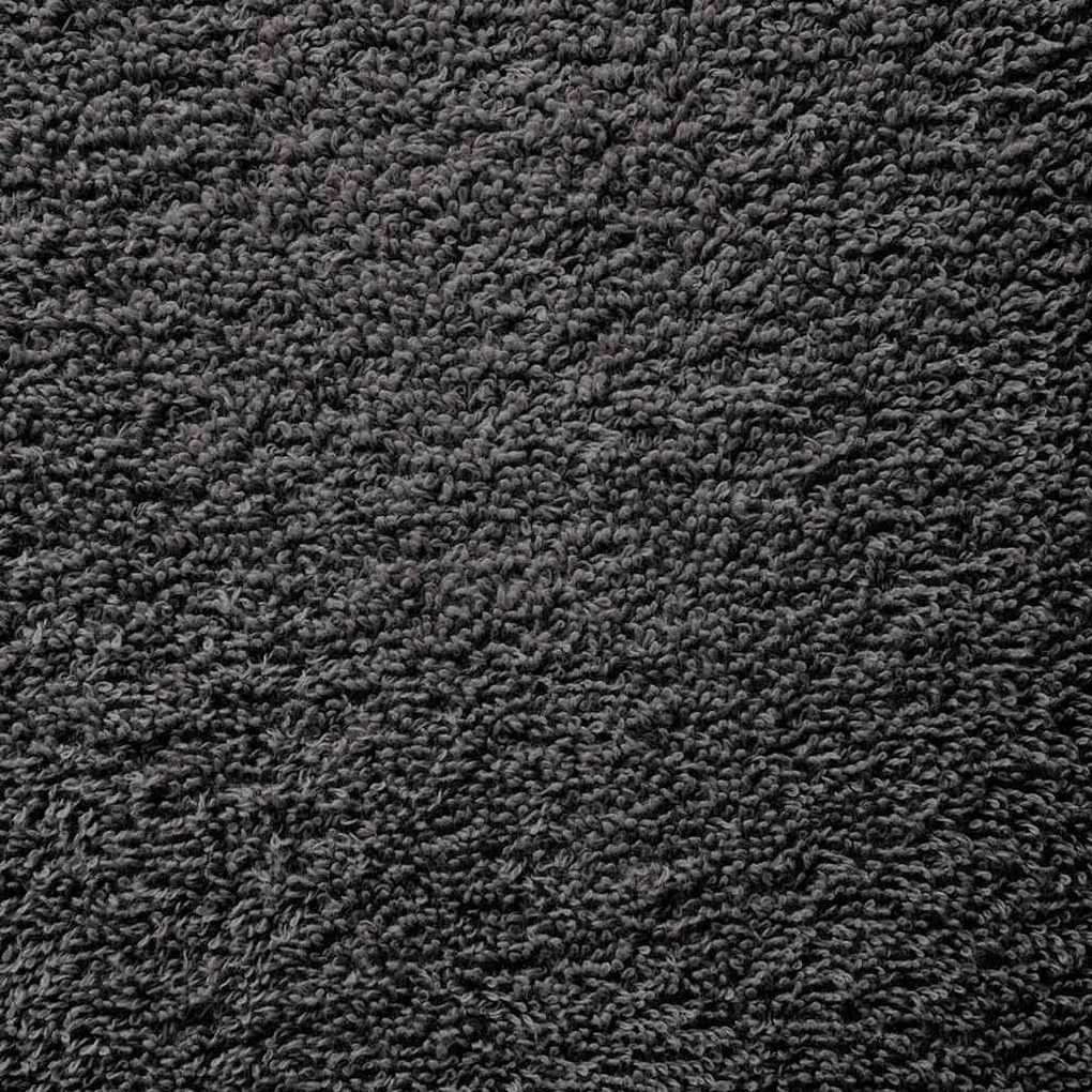 Prémiové ručníky do sprchy SOLUND 10 ks antracitové 70x140 cm 600 g/m² 137162