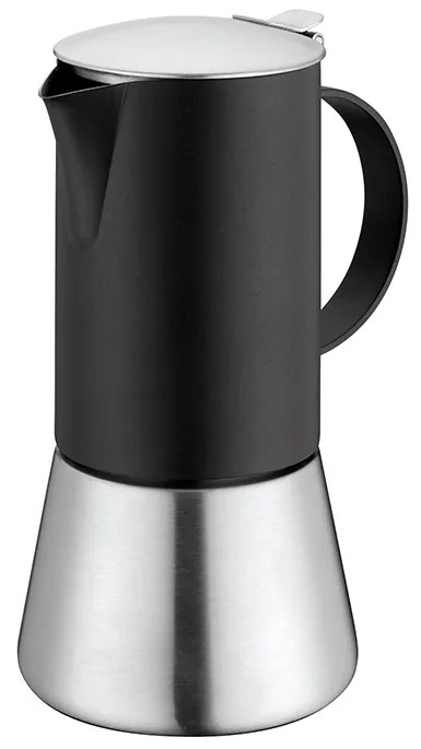Cilio AIDA Kávovar espressa na 6 šálků černý - 300 ml na indukci