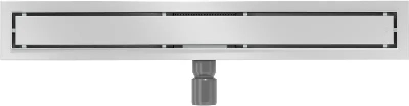 Mexen Flat nerezový sprchový žlab 50 cm vzor M13, 2v1, 1010050-15