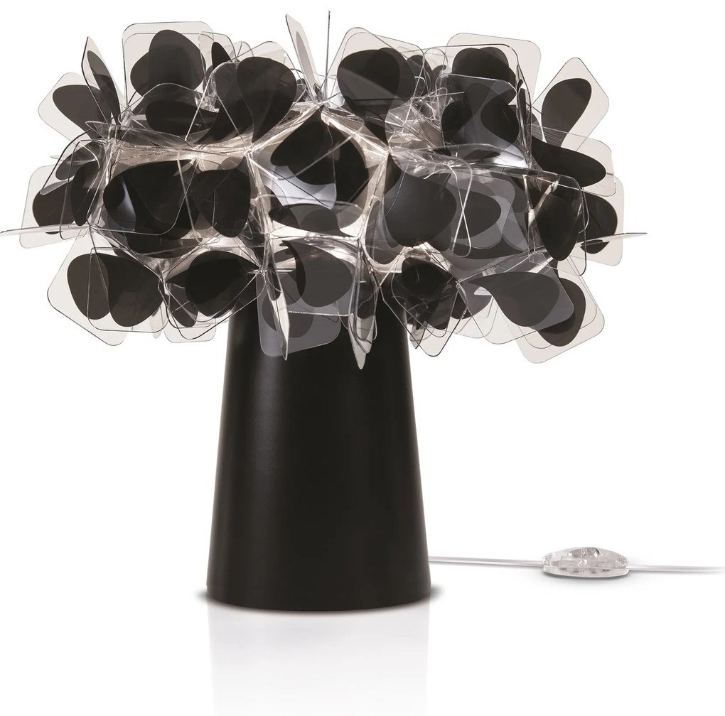 Slamp Clizia Mama non Mama table black, stolní designová lampička, 1x6W E14, výška 25cm