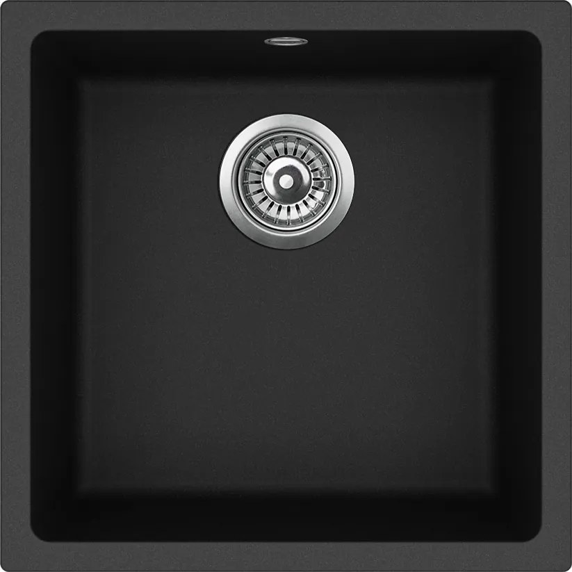 Aquastone LUNO 50 U černá metalická
