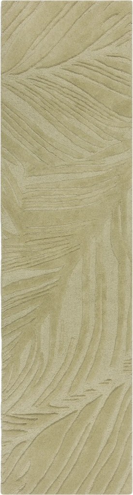 Behúň Solace Lino Leaf Sage, 60x230, zelená, chodba / predsieň, Flair Rugs