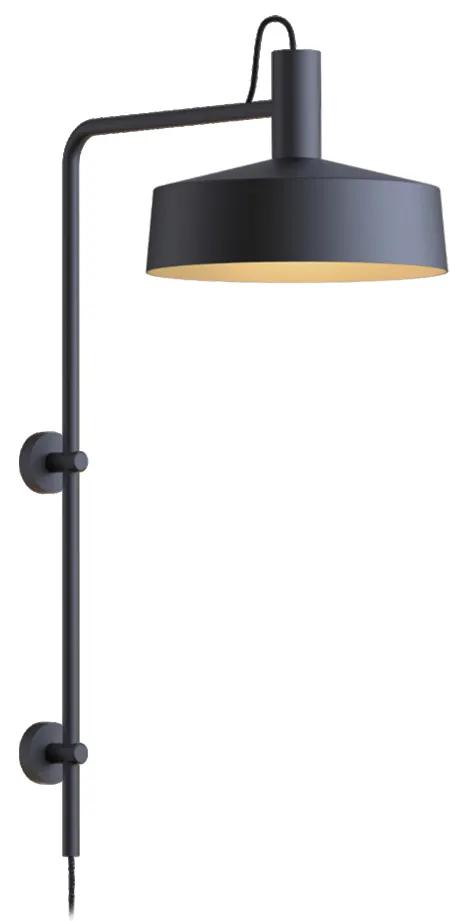 Industriální nástěnná lampa Roomor Wall 4.3 Barva: Černá / Zlatá