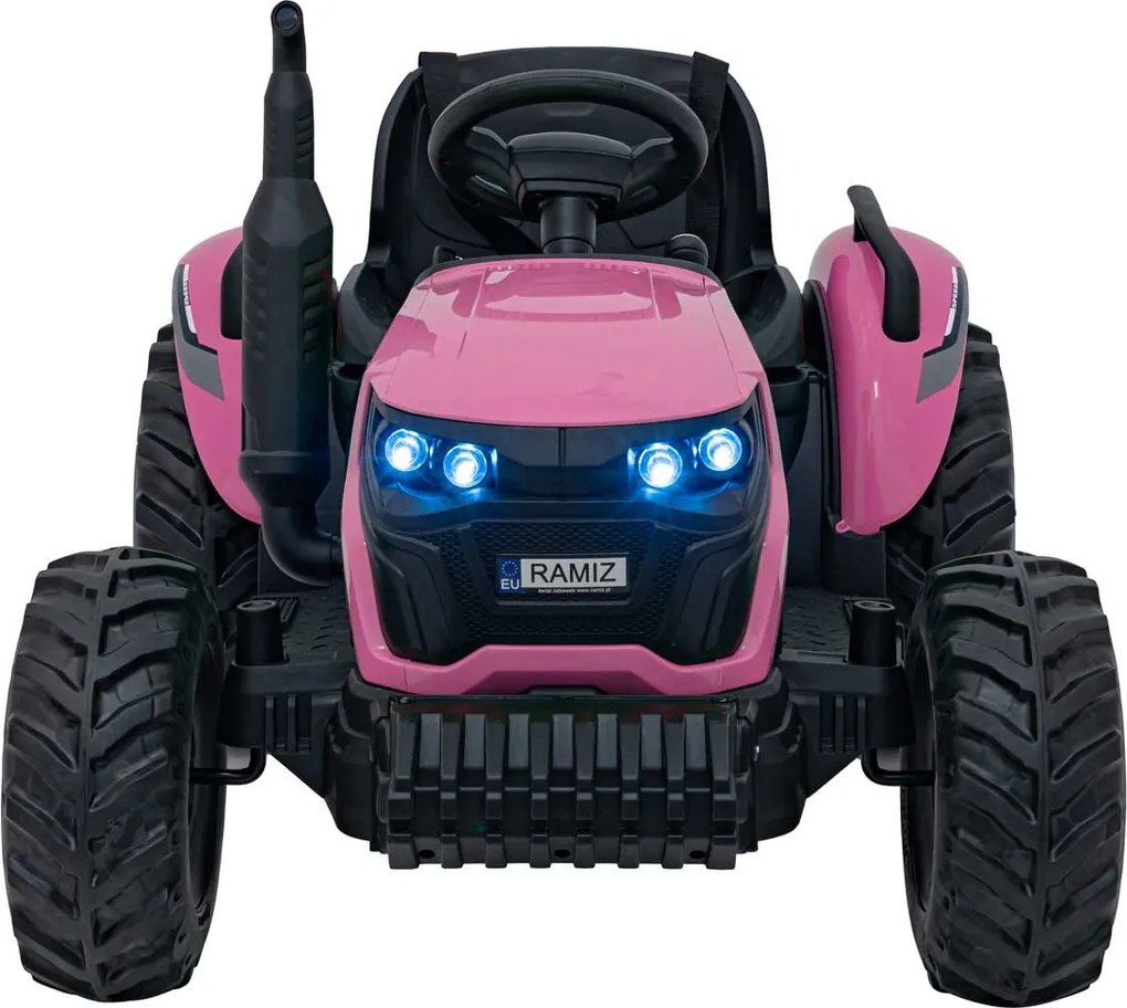 Ramiz Dětský traktor GROW 1804 růžový
