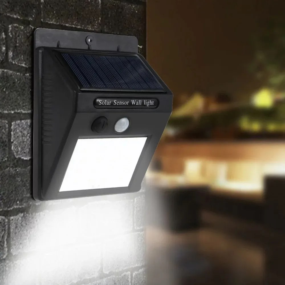 Solární LED světlo s detekcí pohybu - 48 LED