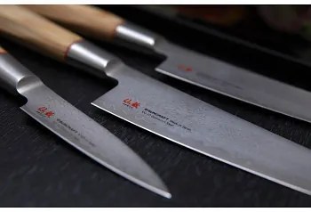 DELLINGER NŮŽ GYUTO / CHEF 240 MM SUNCRAFT SENZO TWISTED OCTAGON DAMASCUS