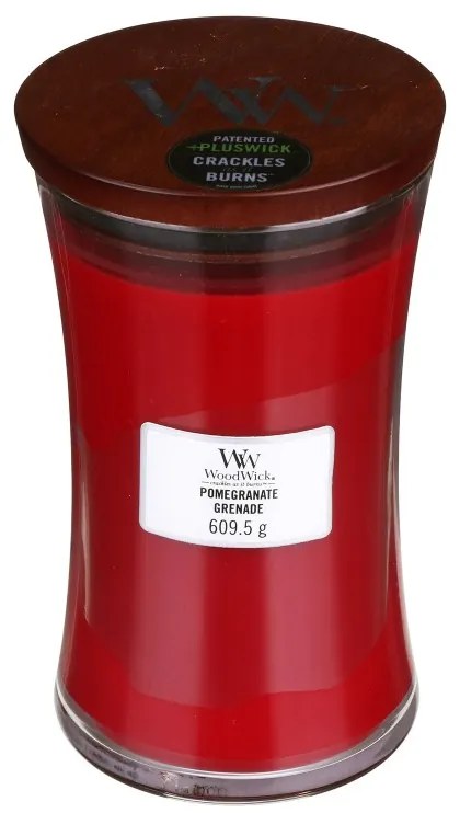 WoodWick Svíčka Pomegranate váza velká, 609,5 g