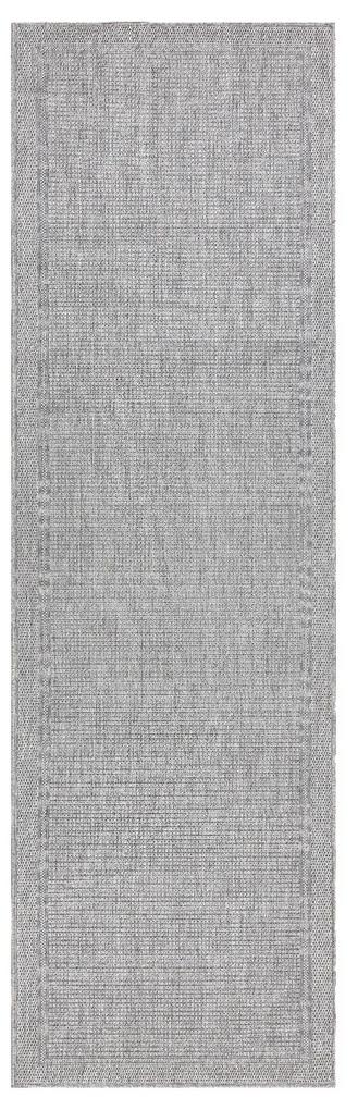 Dywany Łuszczów Kusový koberec Timo 5979 Light grey – na ven i na doma - 160x220 cm