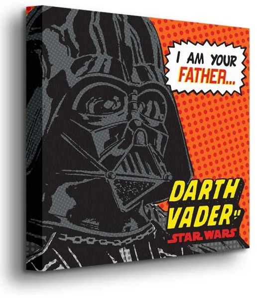 Obraz na plátně Star Wars (I Am Your Father) 40x40cm WDC95475