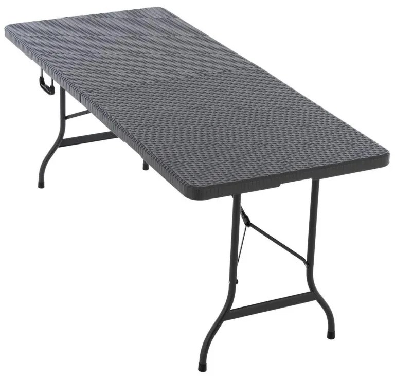 Skládací zahradní set, 75 x 61 x 61 cm, antracit