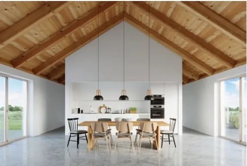 Lustr SOLLUX Casco E27 1x60W bez zdroje SL.0390 přírodní dřevo a ocel černá