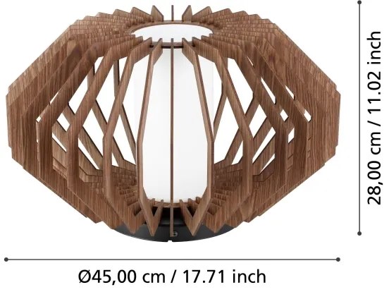 Eglo 900385 - Stropní svítidlo RUSTICARIA 1xE27/40W/230V