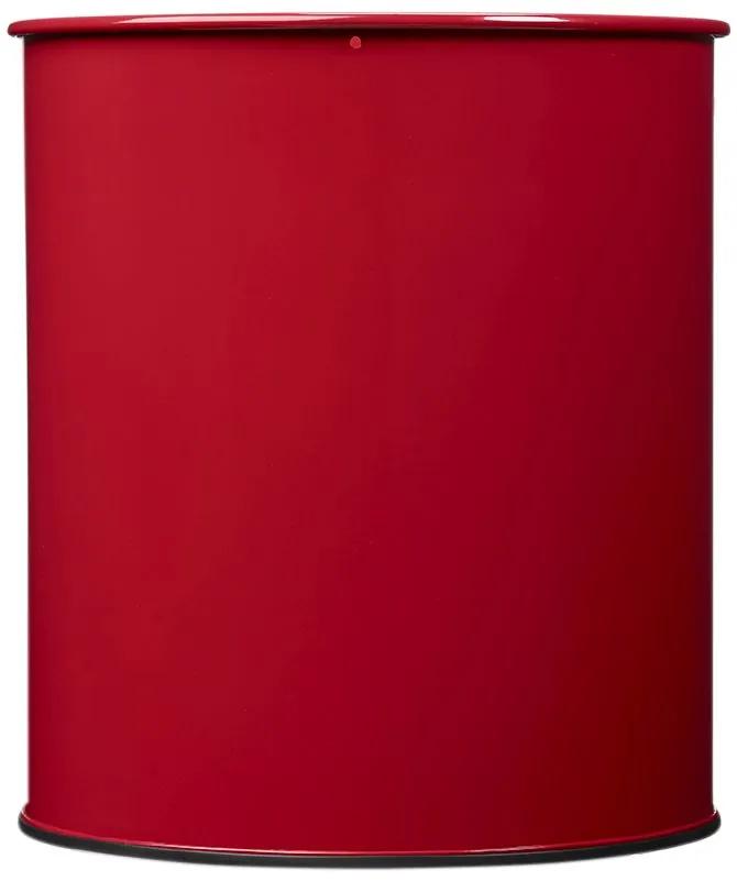 Rossignol SAS Odpadkový koš Rossignol Appy 50159, 30 L, ocelový, červený, RAL 3027