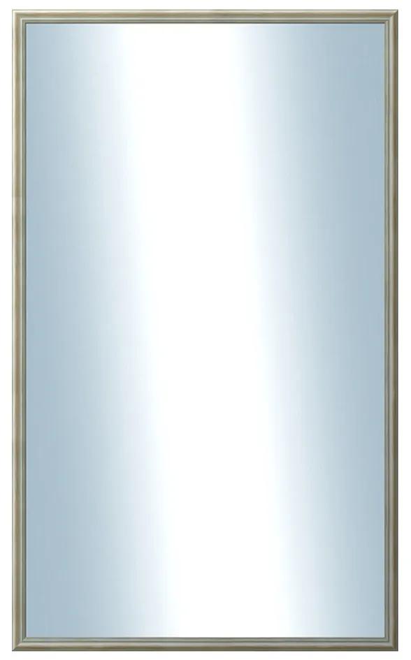 DANTIK - Zarámované zrcadlo - rozměr s rámem cca 60x100 cm z lišty Y-ka oranžová linka (3128)