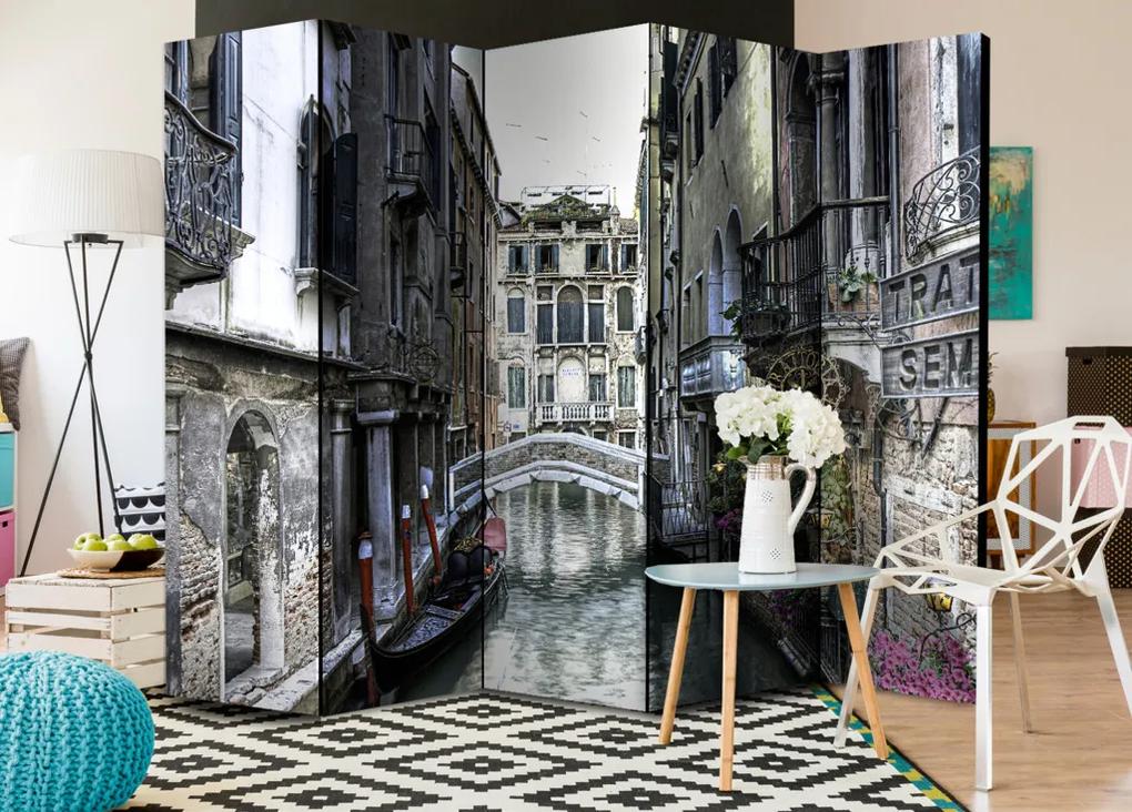 Pokojová zástěna Romantické Benátky II - romantická architektura zaplaveného města