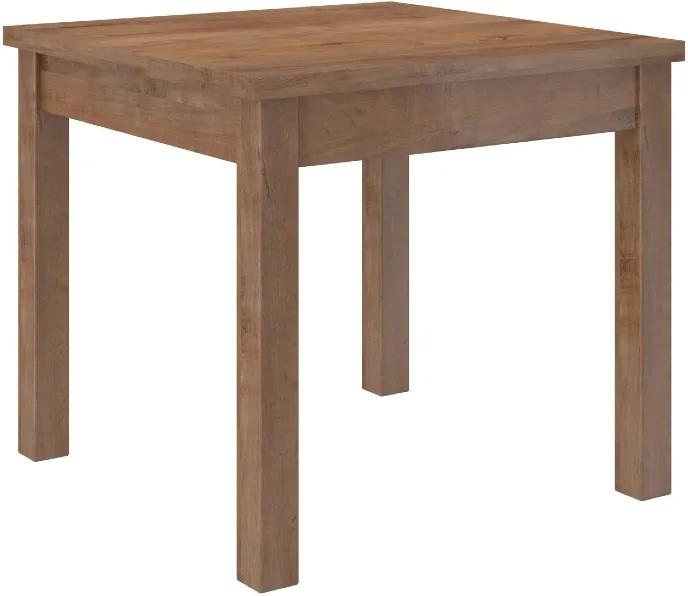 Jídelní stůl čtverec Gadi dub lefkas