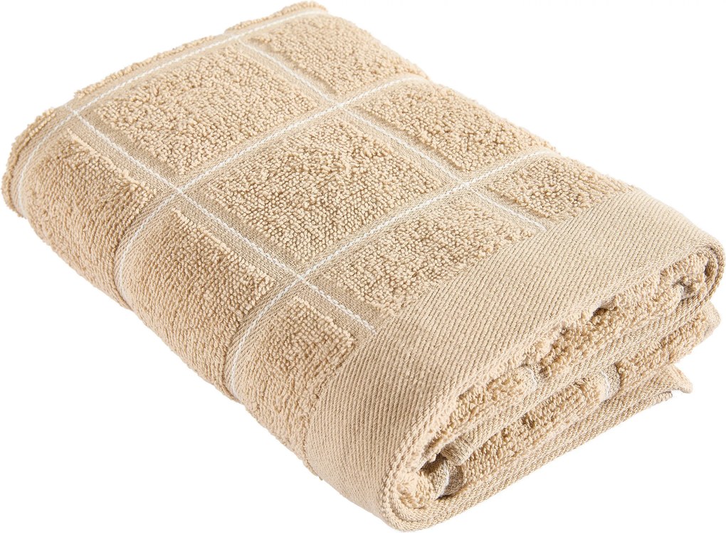 XXXLutz RUČNÍK, 50/100 cm, karamel Esposa - Ručníky na ruce - 003002000602