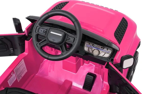 Elektrické autíčko Land Rover Defender růžové