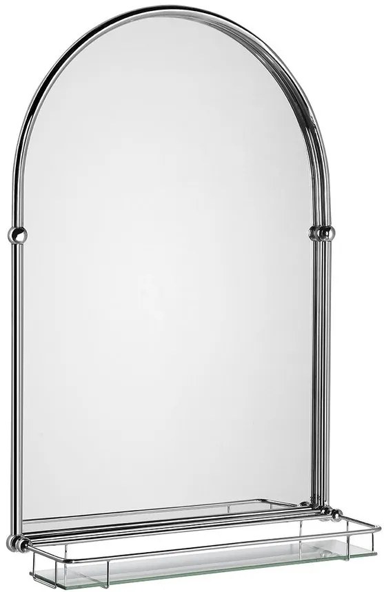Sapho TIGA zrcadlo s policí 48x67cm, chrom - HZ202