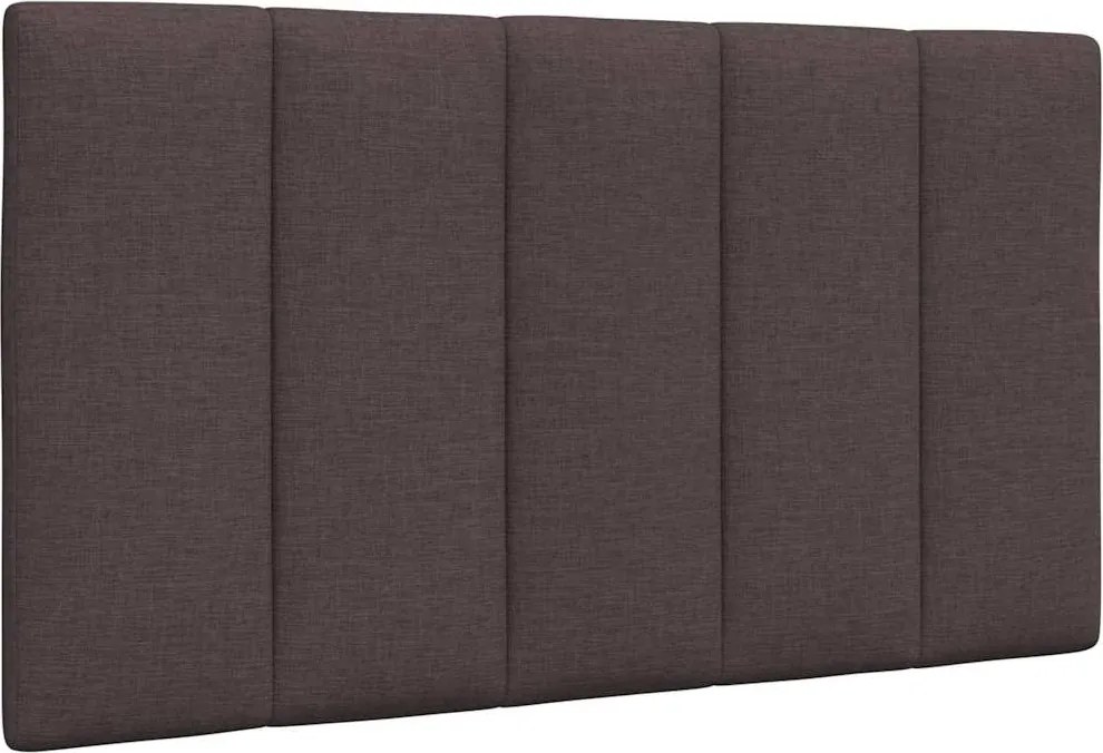 Rám postele bez matrace Hanko tmavě hnědý 90 x 200 cm textil 3310366