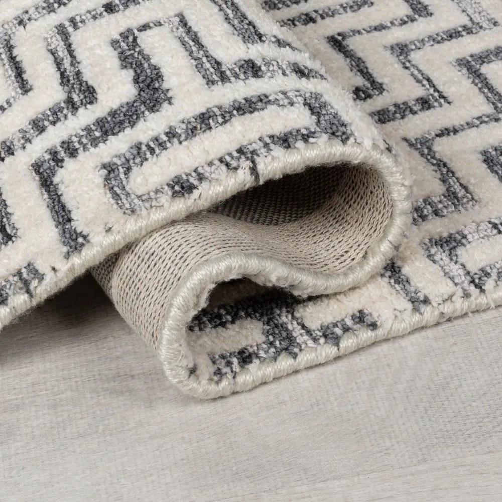 Šedý koberec 200x300 cm Rhett – Flair Rugs
