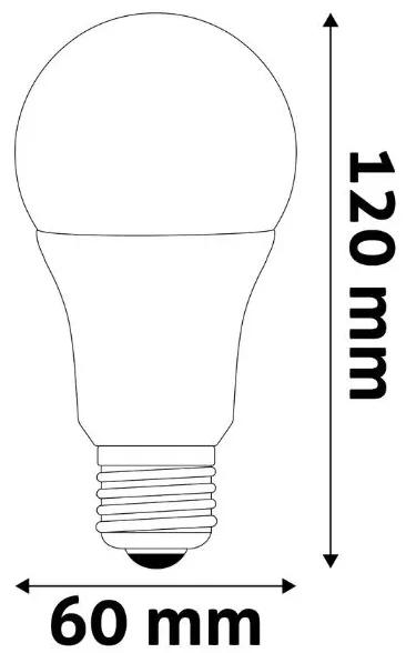 Prémiová LED žárovka E27 13W 1521lm, studená, ekv.100W, 3 roky