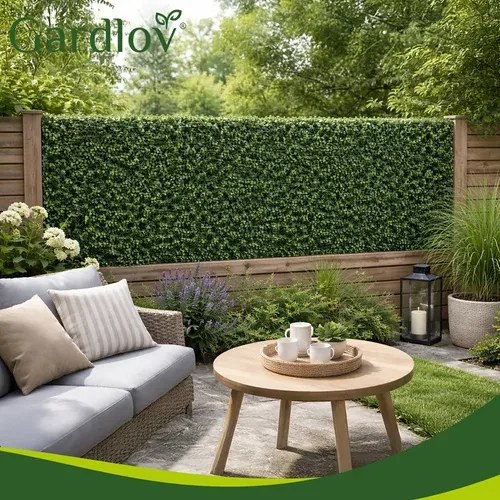 Plotový panel 60 × 40 cm – umělý buxus