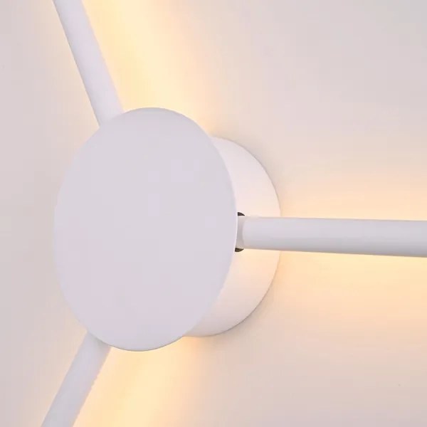Brilagi - LED Nástěnné svítidlo LUGO TRE LED/14W/230V bílá