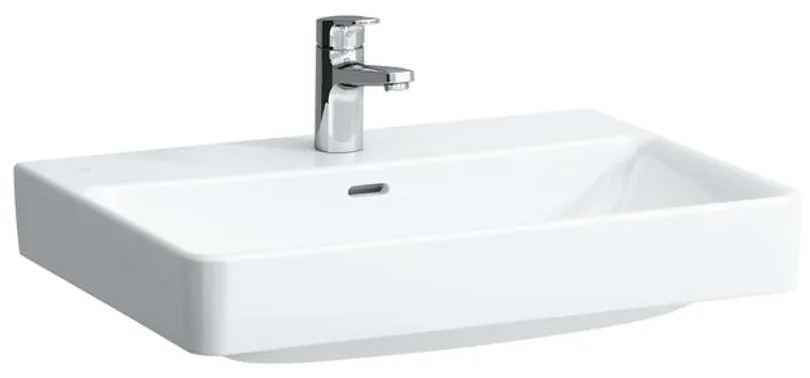 Laufen Pro S - Umyvadlo, 65x47 cm, 3 otvory pro baterii, s LCC, bílá H8109644001081