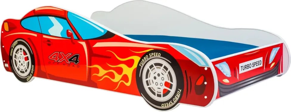 Postel s matracem CAR 4x4 160x80