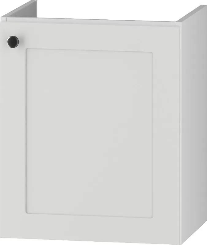 Casarredo - Komfort nábytek Závěsná koupelnová skříňka STRADONE DUM VEA 49 S/2 pod umyvadlo, bílá