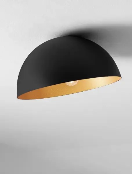 LED černo-zlaté moderní stropní svítidlo Gea 20