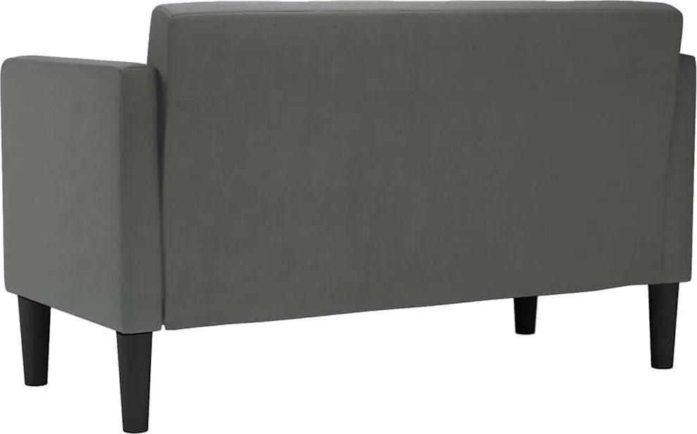 vidaXL Loveseat Sofa 111 cm textil [4100561] Barva: krémová