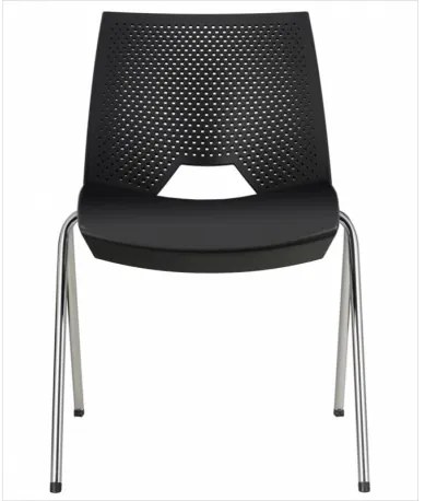 Antares Plastová židle 2130 PC Strike P21PP područky + plastový stolek Barva plastu Antares šedá
