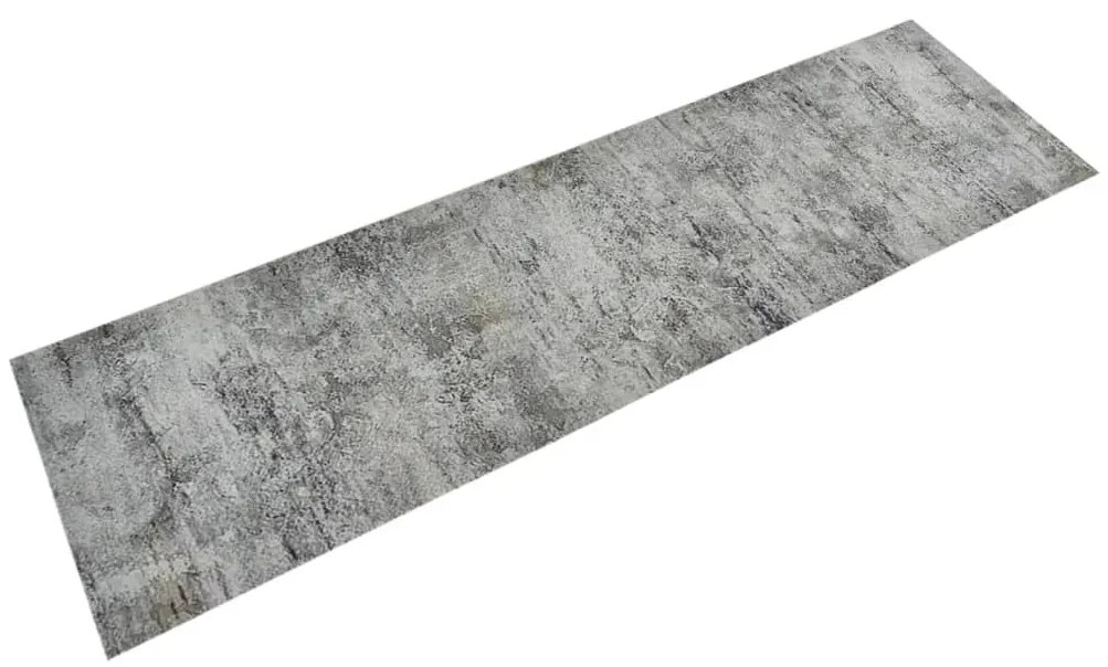 Kuchyňský koberec omyvatelný Beton 45 x 150 cm samet 136570