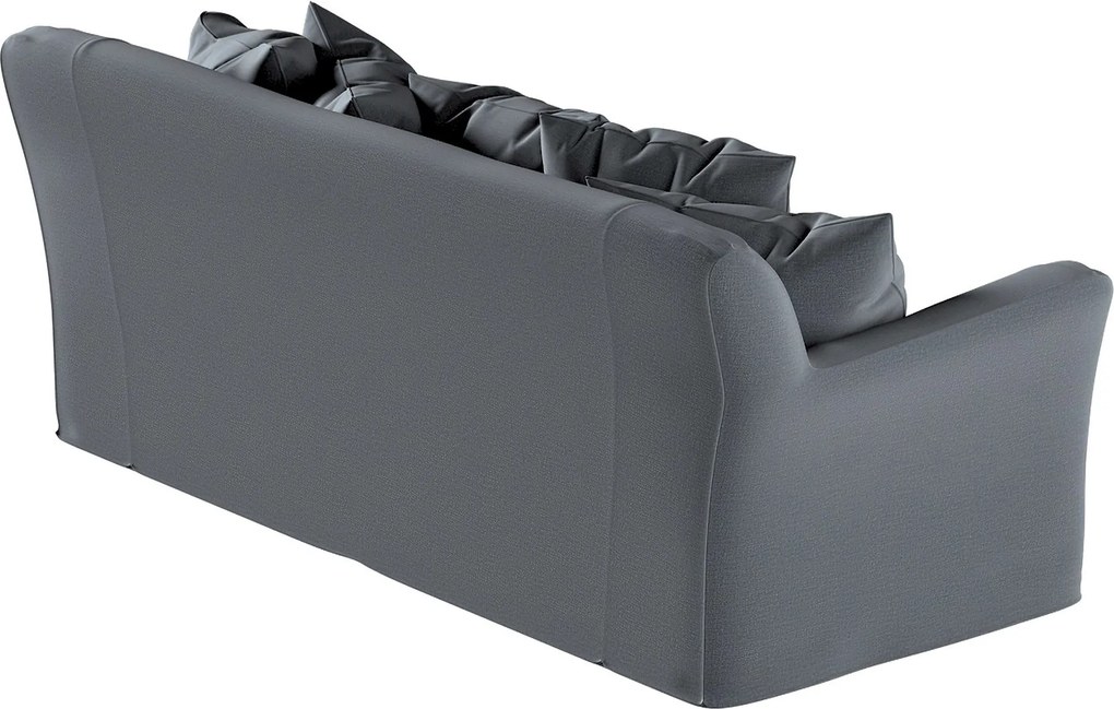 Potah na pohovku IKEA Tomelilla rozkládací barva šedá látka sametová
