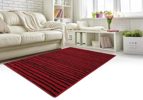 Koberce Breno Kusový koberec LOTTO 562/FM6O, Červená, 100 x 150 cm