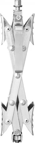 Stabilizátor kola Camper, zakládací klín RV ve tvaru X, vhodný pro 3,8–25,4 cm