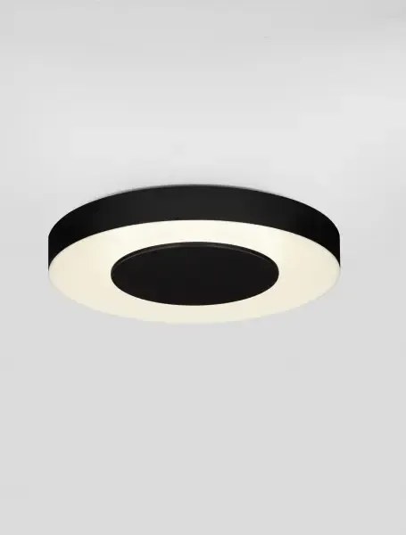 LED stmívatelné černo-bílé designové stropní svítidlo Pada