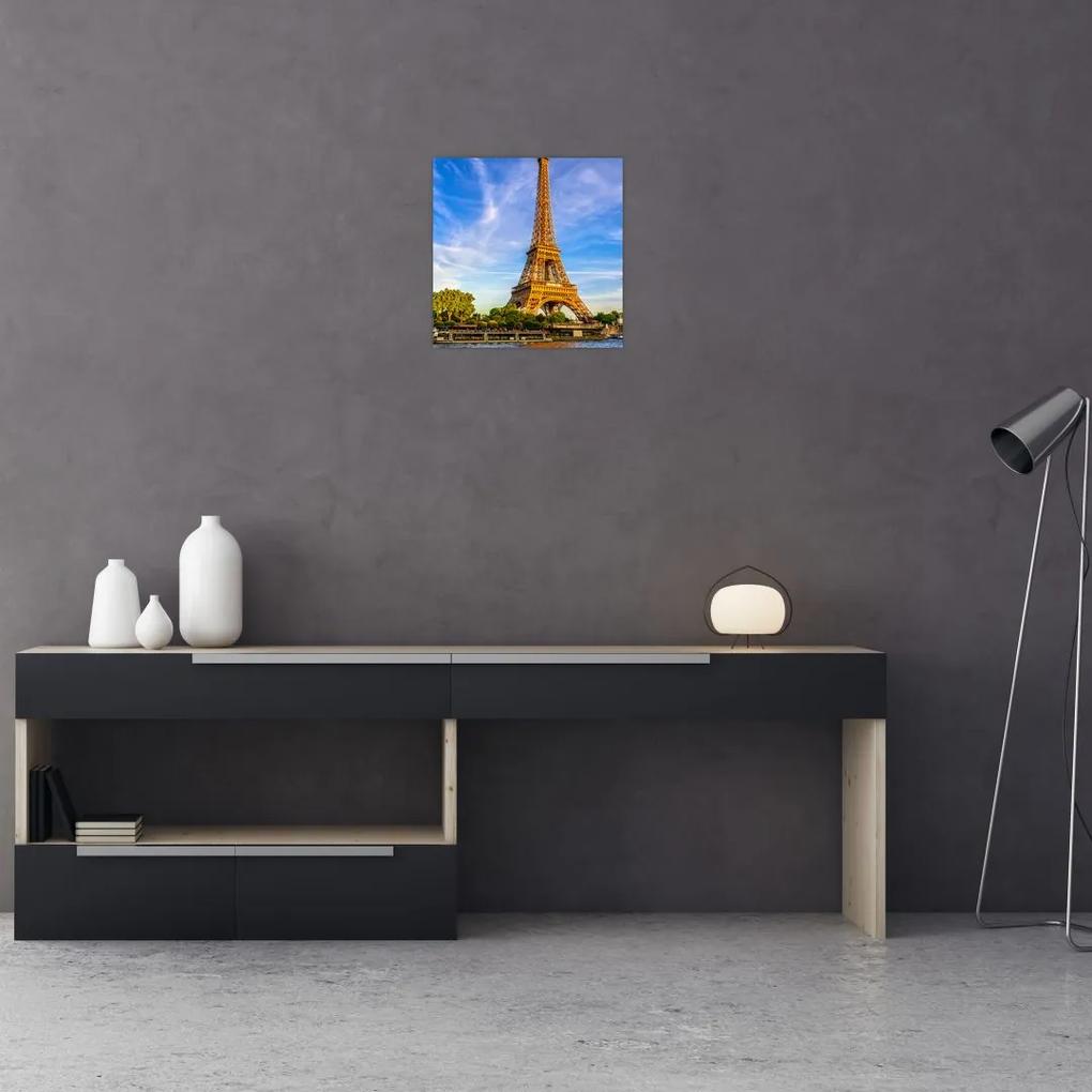 Obraz - Eiffelova věž (30x30 cm)